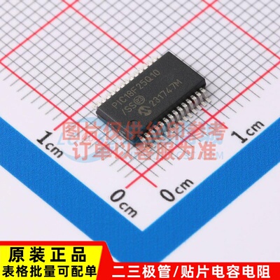 单片机(MCU/MPU/SOC) PIC18F25Q10-I/SS SSOP-28 MICROCHIP(美国