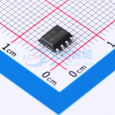 线性稳压器(LDO) L78L33CD-TR SOIC-8 意法半导体芯片 电子元器件