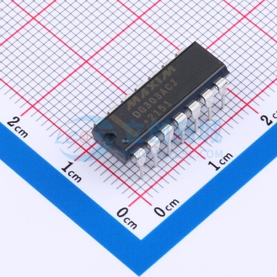 模拟开关/多路复用器 DG303ACJ+ PDIP-14 MAXIM(美信) 电子元器件