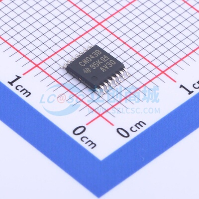 锁存器 CD4043BPWR TSSOP-16 TI/德州 电子元器件配单原装正品