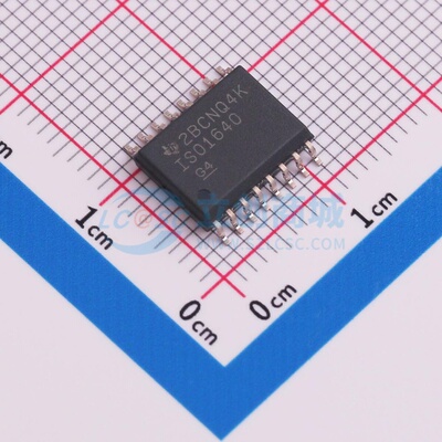 数字隔离器 ISO1640QDWRQ1 SOIC-16 TI/德州 电子元器件原装正品