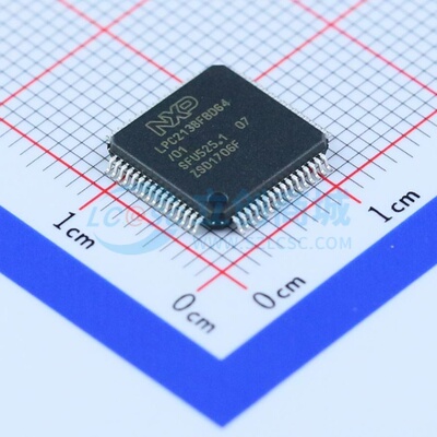 单片机(MCU/MPU/SOC) LPC2138FBD64/01,15 LQFP-64 安世 原装正品