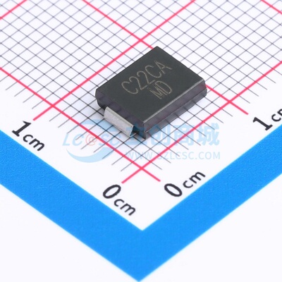 静电保护器(TVS/ESD) CJSMCJ22CA SMCG CJ(江苏长电/长晶) 元器件