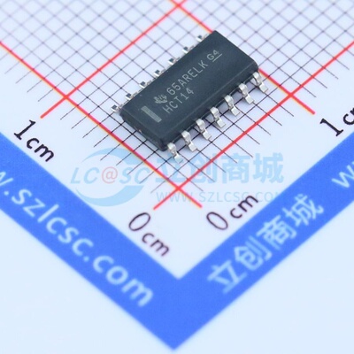 反相器 SN74HCT14DR SOIC-14 TI/德州 电子元器件配单原装正品