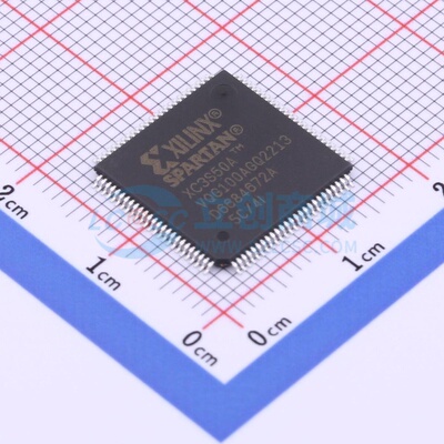 可编程逻辑器件(CPLD/FPGA) XC3S50A-4VQG100I VQFP-100 XILINX/