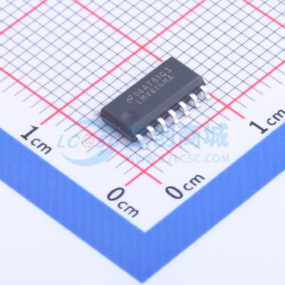 运算放大器 LMV614MAX/NOPB SOIC-14 TI/德州 电子元器件原装正品