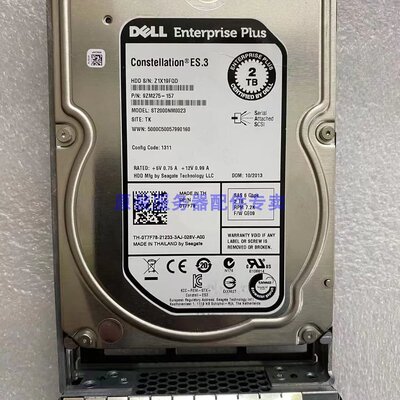 EQ SC ST2000NM0023 0T7F78 2TB 2T SAS 3.5 128MB 7.2k硬盘议价