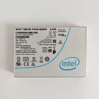 P4510 企业级SSD U.2  4T 3年议价