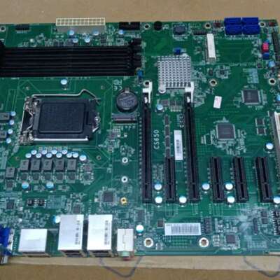友通CS650 工控主板 支持i3/i5/i7 6-7代cpu主板  议价议价