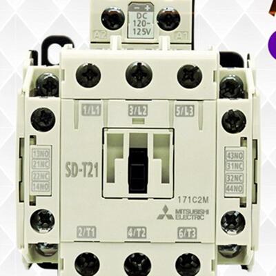 隆兴原装正品SD-T21 DC24VDC48VDC125V日本三菱直流接触器现货质*