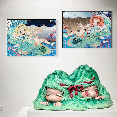 日本动漫装饰画金田凉子潮流卧室