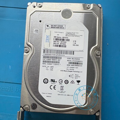 IBM00Y242600Y5826存储硬盘4T