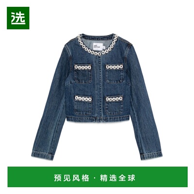香港直邮SELF-PORTRAIT 女士外套 AW25810JBLBLUE AW2025