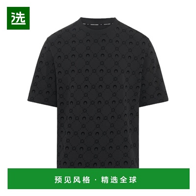 1h可退 香港直邮MARINE SERRE 男士T恤 UTT001ACJER008899 AW2025