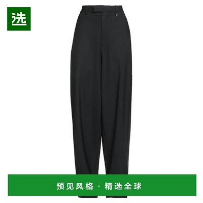 1h可退 香港直邮Giuseppe Di Morabito 女士 休闲长裤 black黑色