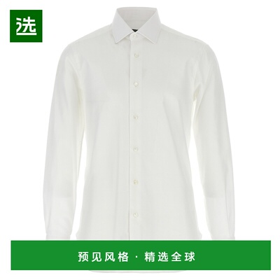 香港直邮BARBA 男士衬衫 I1U12P0150023U0001 AW2025 白色