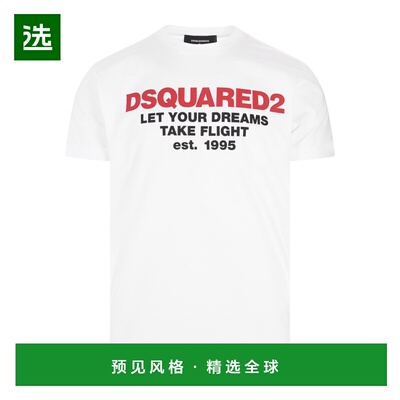 香港直邮DSQUARED2 男士衬衫 S71GD1181S23009100 SS2023短袖