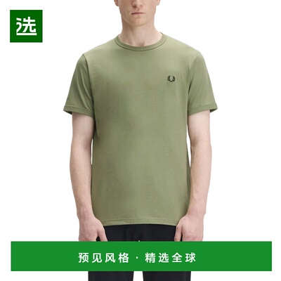 1h可退 香港直邮Fred Perry 弗莱德.派瑞 男士 RINGER T恤 FPM351