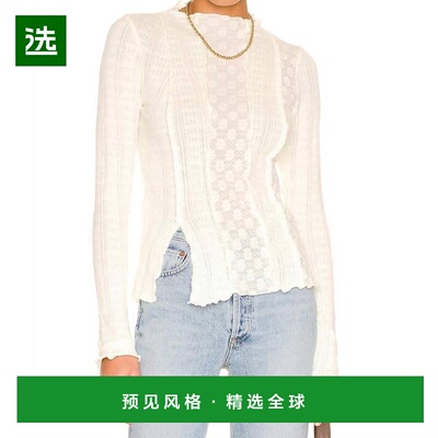1h可退 【美国直邮】Free People Lula Top In Gardenia 女士衬衫