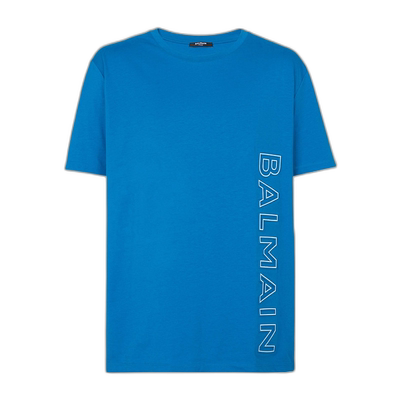 香港直邮Balmain 压纹徽标 T恤 短袖 BH1EG010BC22