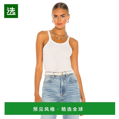 1h可退 香港直邮redone 女士 x Hanes 罗纹背心 R242WTK1