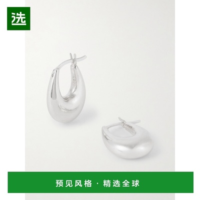 1h可退 香港直邮Sophie Buhai 女士 Etruscan 小号银色耳环 PCE27