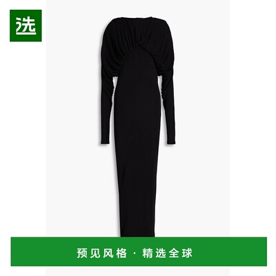 1h可退 香港直邮16arlington 女士 Vernest 褶皱针织礼服 G057AW2