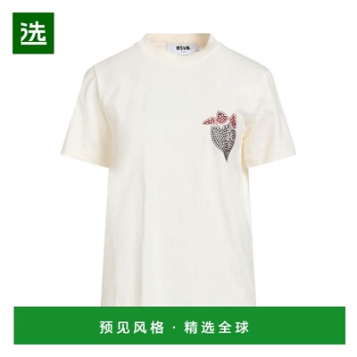 1h可退 【美国直邮】msgm 女士 上装T恤短袖针织衫