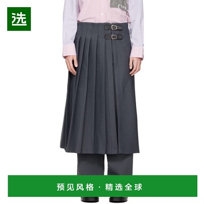 1h可退 香港直邮Charles Jeffrey Loverboy 男士 灰色 Long Wide