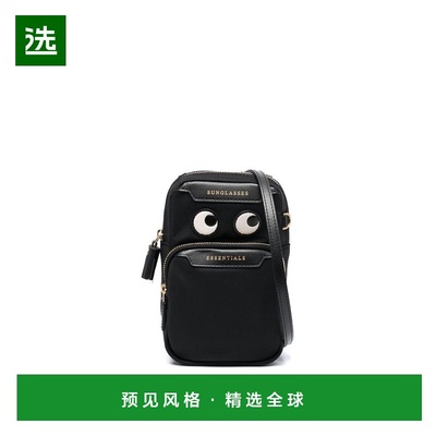 香港直邮ANYA HINDMARCH 女士斜挎包 181631BLACK CO 黑色 Should