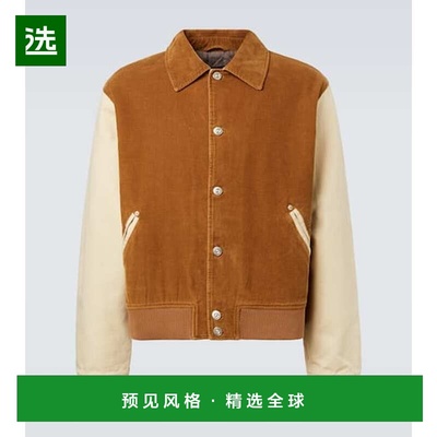 1h可退 香港直邮Wales Bonner 男士 Homecoming 棉质灯芯绒运动夹