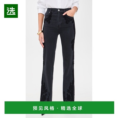 1h可退 香港直邮VERONICA BEARD 女士 Crosbie 高腰阔腿长裤