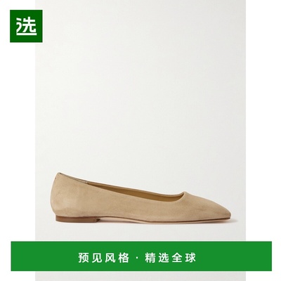 1h可退 香港直邮aeyde 女士 Ida 绒面革芭蕾舞鞋 A11FLRKLS8MFL01