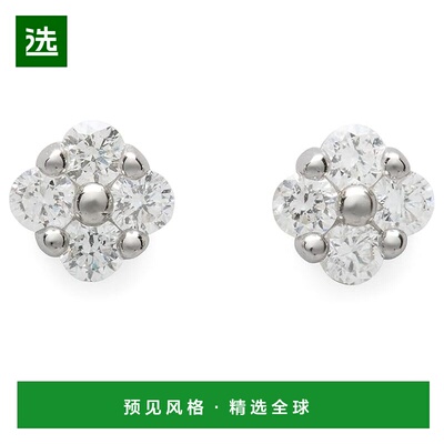 1h可退 香港直邮kate spade 凯特·丝蓓 女士 Jewerly 精美花朵钻