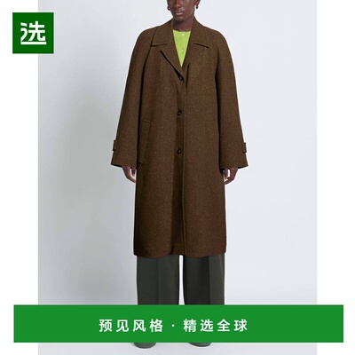 1h可退 香港直邮LOW CLASSIC 女士 大衣 green绿色 舒适时尚