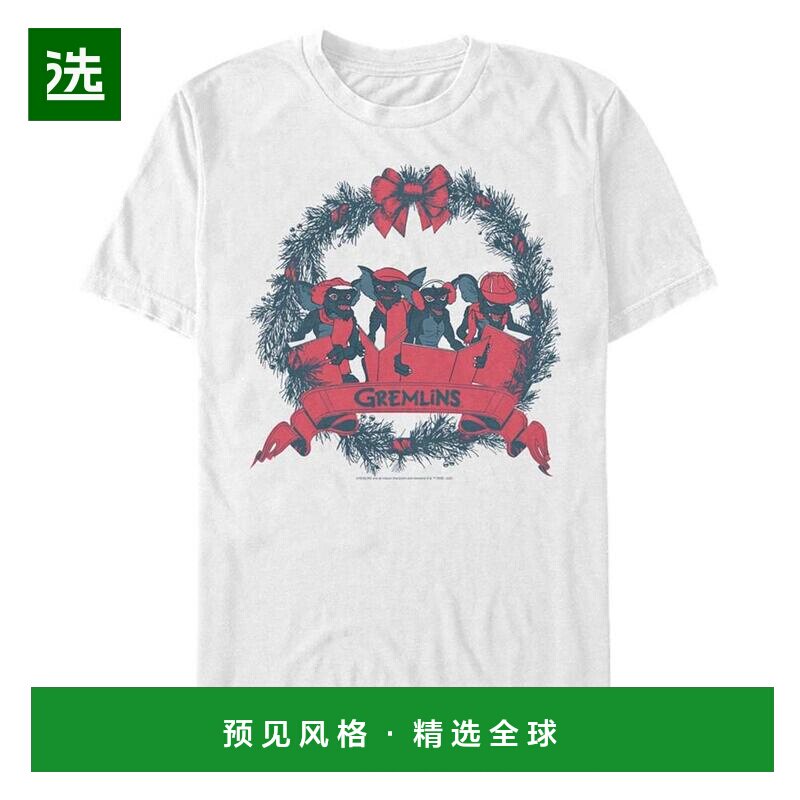【美国直邮】Fifth Sun|男士 Gremlins 1 Wreath 短袖 T 恤