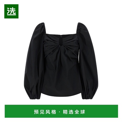 1h可退 香港直邮CAROLINA HERRERA 女士 'Puff' 袖上衣 P2511N210