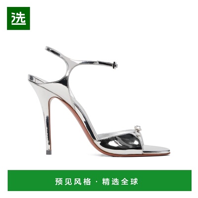 香港直邮AMINA MUADDI 女士凉鞋 ADUTSANDALMIRRORSILVERSILV