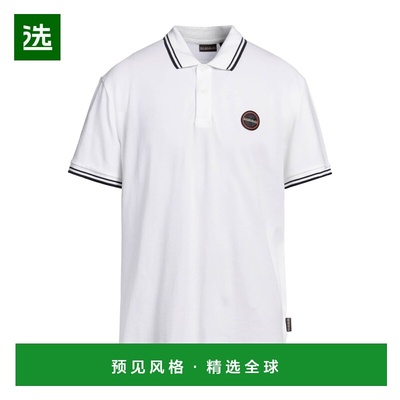 1h可退 香港直邮Napapijri 男士 Polo衫 white白色 舒适时尚