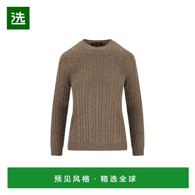 香港直邮Loro Piana 诺悠翩雅 女士 Treccia 圓領毛衣 FAP9442