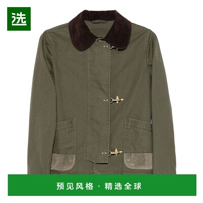 香港直邮FAY 女士外套 NAW1250415LUC5V601 SS2025 军绿色