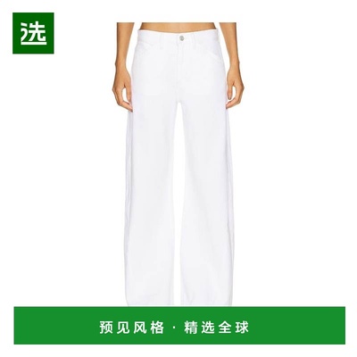 1h可退 香港直邮Frame Denim 女士 Le 宽松居家牛仔裤 LBPN728