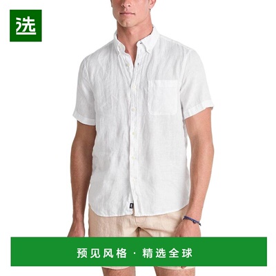 【美国直邮】vineyard vines 男士 衬衫短袖亚麻