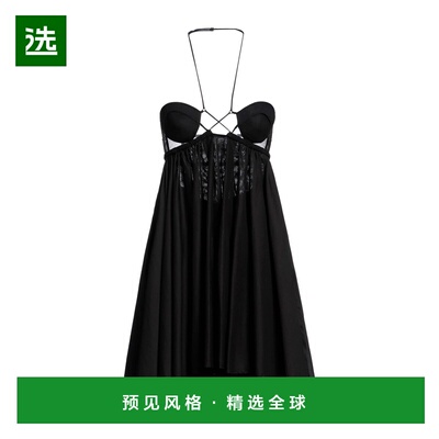 1h可退 香港直邮Nensi Dojaka 女士 Party 连衣裙 black黑色 舒适