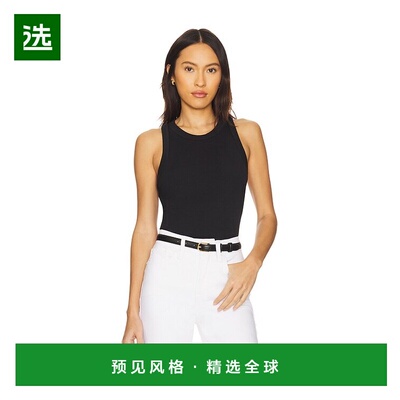 1h可退 香港直邮GOOD AMERICAN 女士 超细罗纹背心上衣 GT0619