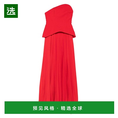 香港直邮SOLACE LONDON 女士连衣裙 OS44017RED AW2025 红色