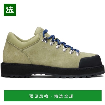 1h可退 香港直邮Diemme 男士 绿色 Cornaro 踝靴 DI25FWCOMF02S00