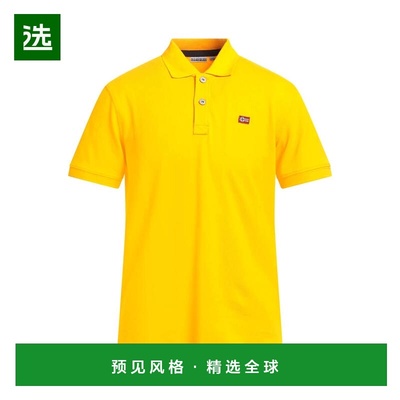 1h可退 香港直邮Napapijri 男士 Polo衫 orange橙色 舒适时尚