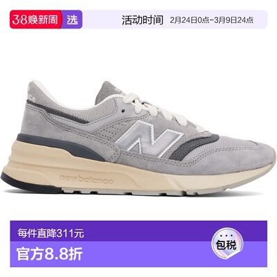 1h可退 香港直邮New Balance 新百伦 男士 灰色 997R 运动鞋 U997