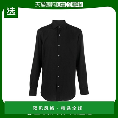 【99新未使用】香港直邮Zegna 翻领长袖衬衫 杰尼亚E8X44A6SRF5